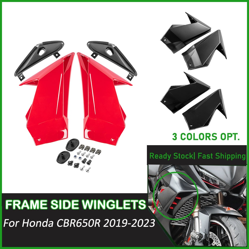 XTMOTO CBR650R Frame Side Winglets for Honda CBR 650R 2019 2021 2022 ...