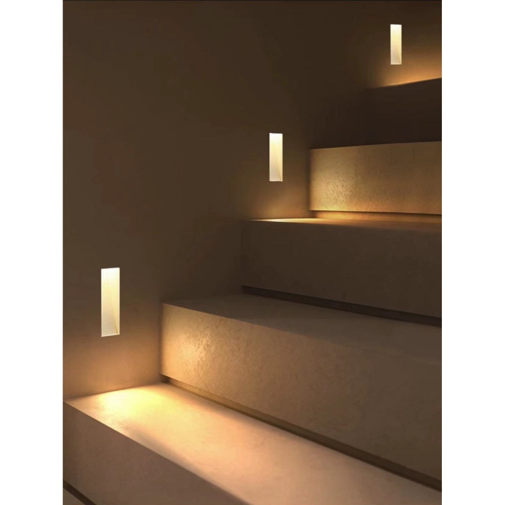 Human body sensing LED floor lamp corridor floor lamp waterproof floor ...