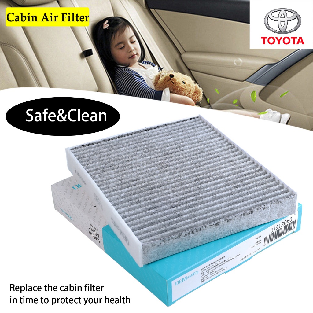 Active Carbon Car Cabin Aircond Filter Charcol For Toyota Allion ...