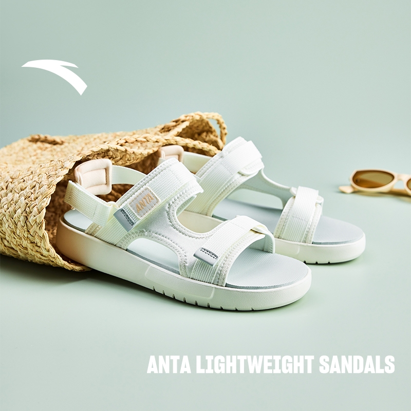 ANTA Women Beach Sandals Comfortable Non-slip Casual Versatile ...