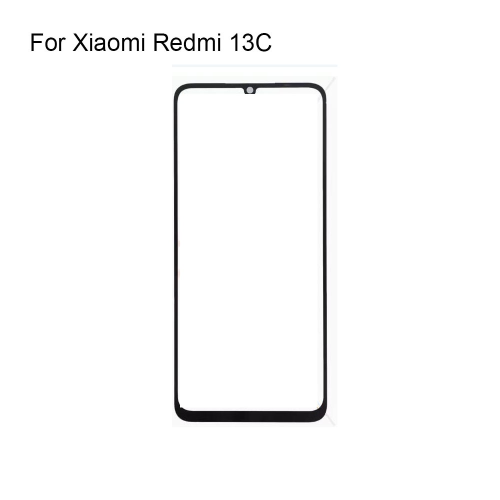 For Xiaomi Redmi 13C Front LCD Glass Lens touchscreen For Xiaomi Redmi ...