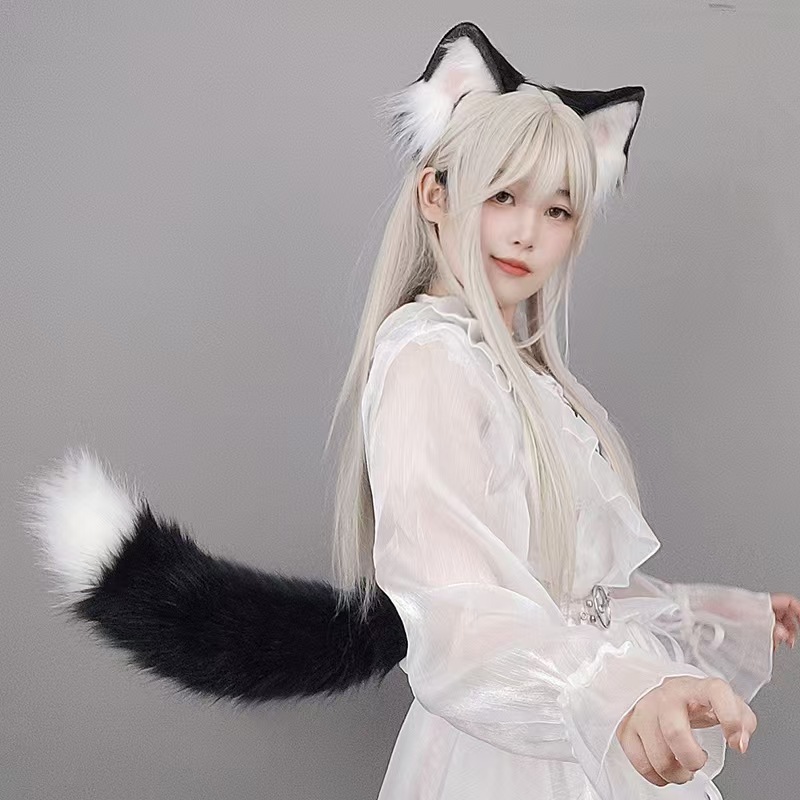 [New Style] Cute Plush Swinginging Animal Tail cos Props Remote Control ...