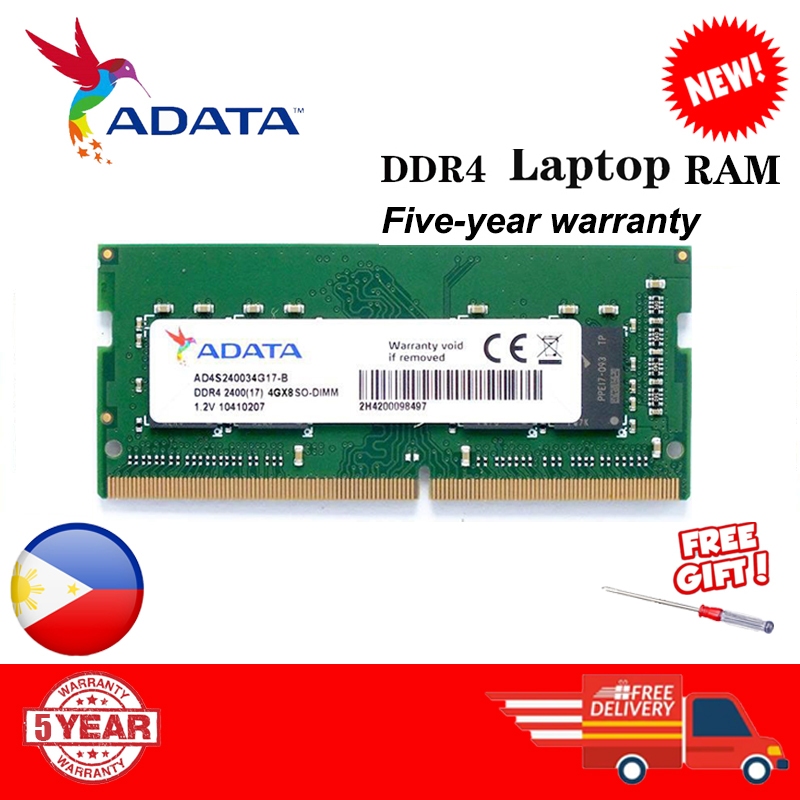ADATA DDR4 Ram 4gb 8gb 16gb 2666Mhz 2400Mhz 2133Mhz 3200Mhz Laptop RAM ...