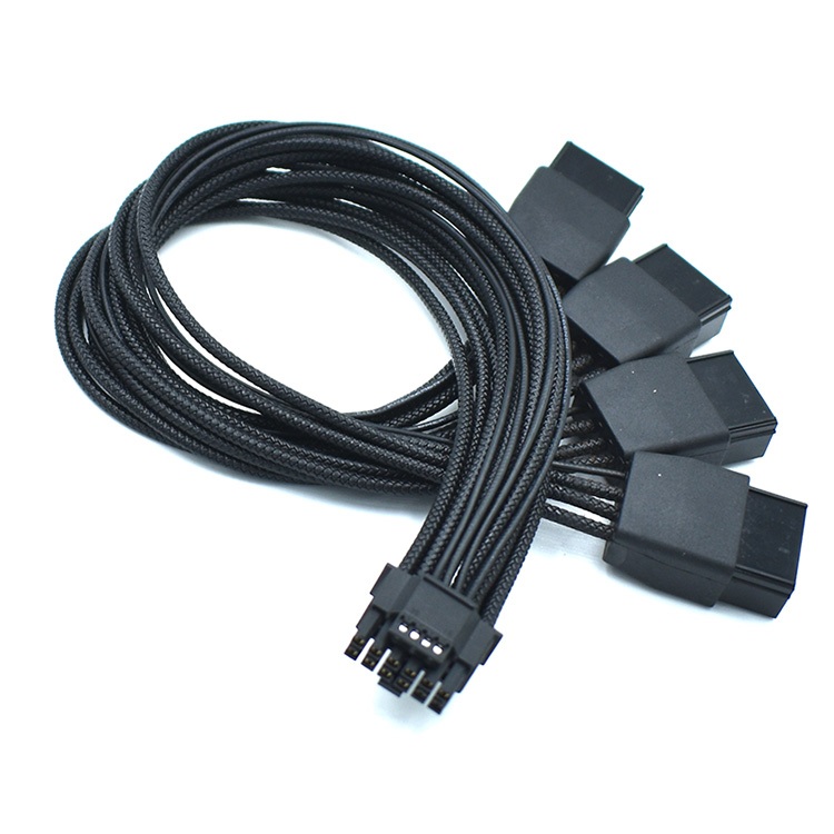 30cm 4x8pin PCI-e to 16Pin(12+4) PCI-e 5.0 12VHPWR Connectors 16P ...