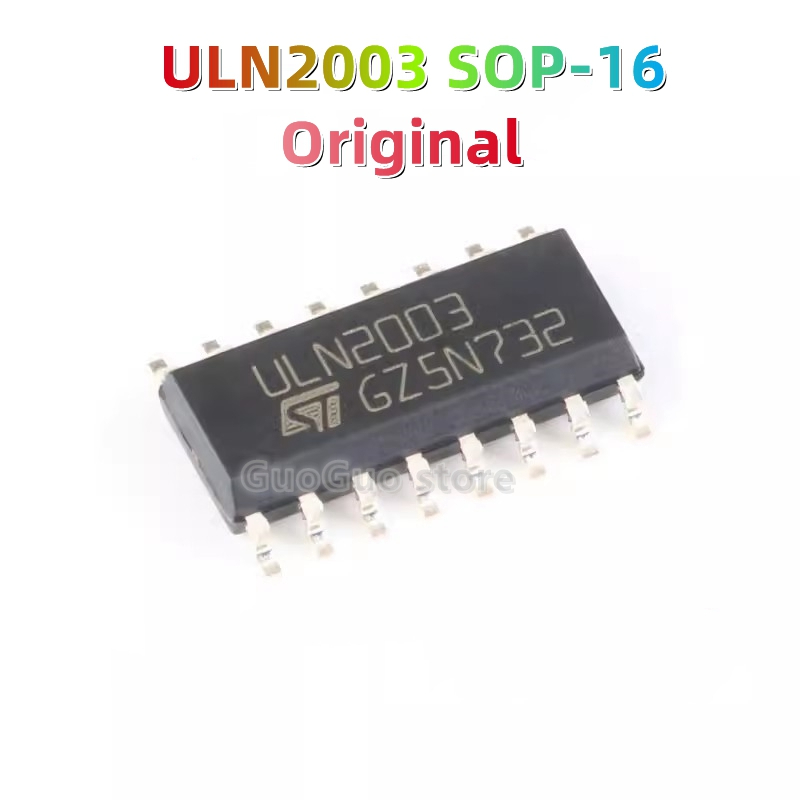 10pcs Original ULN2003 SOP-16 ULN2003D1013TR SOP16 SMD 50V/500mA ...