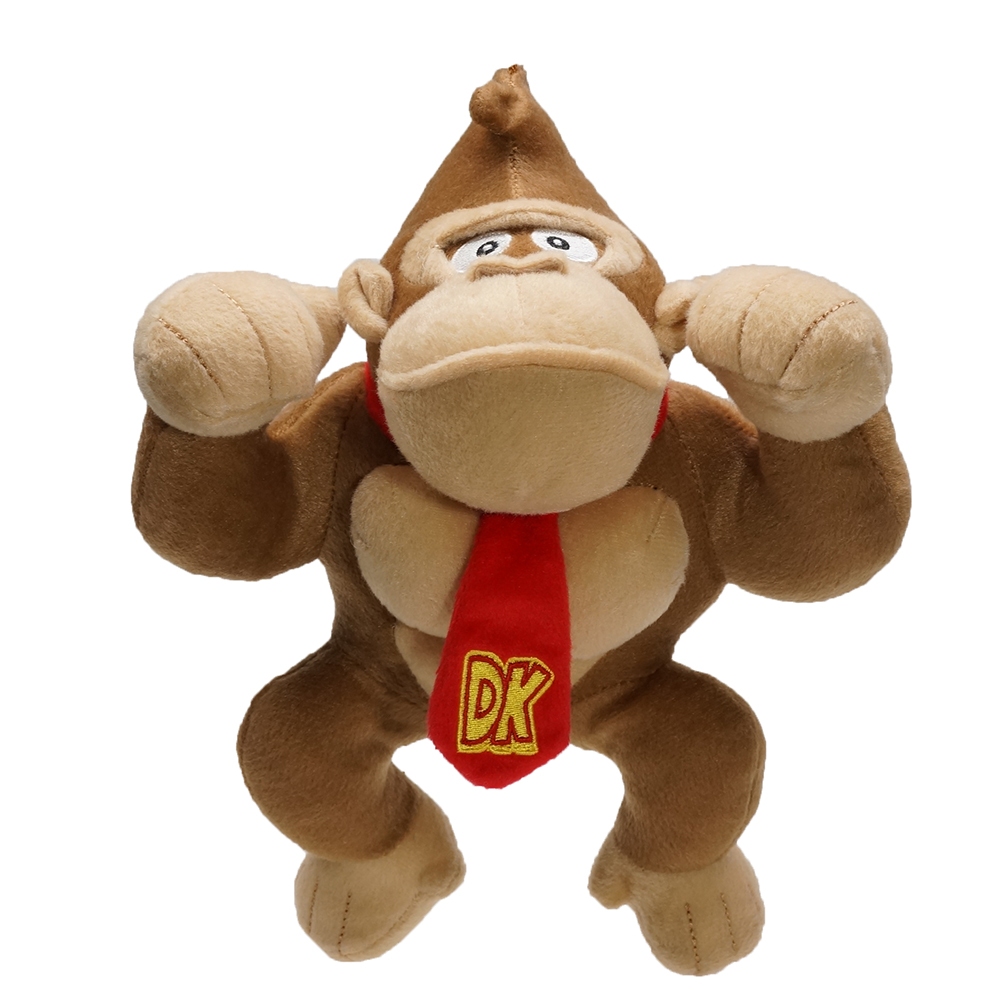 26cm Game Super Mario Donkey Kong Plush Toys Doll Hold Pillow DK ...