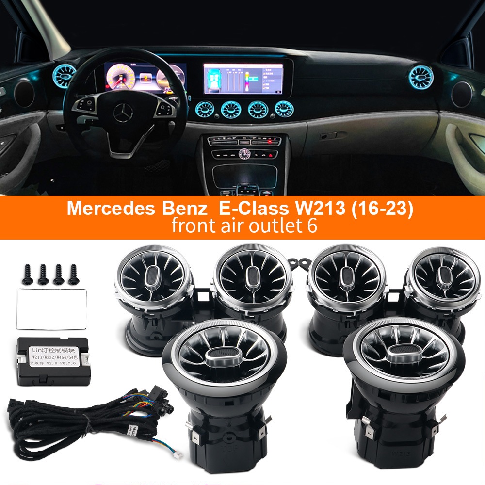 Car Audio 3D Rotation Tweeter Decor Speaker For Mercedes Benz W213 E ...