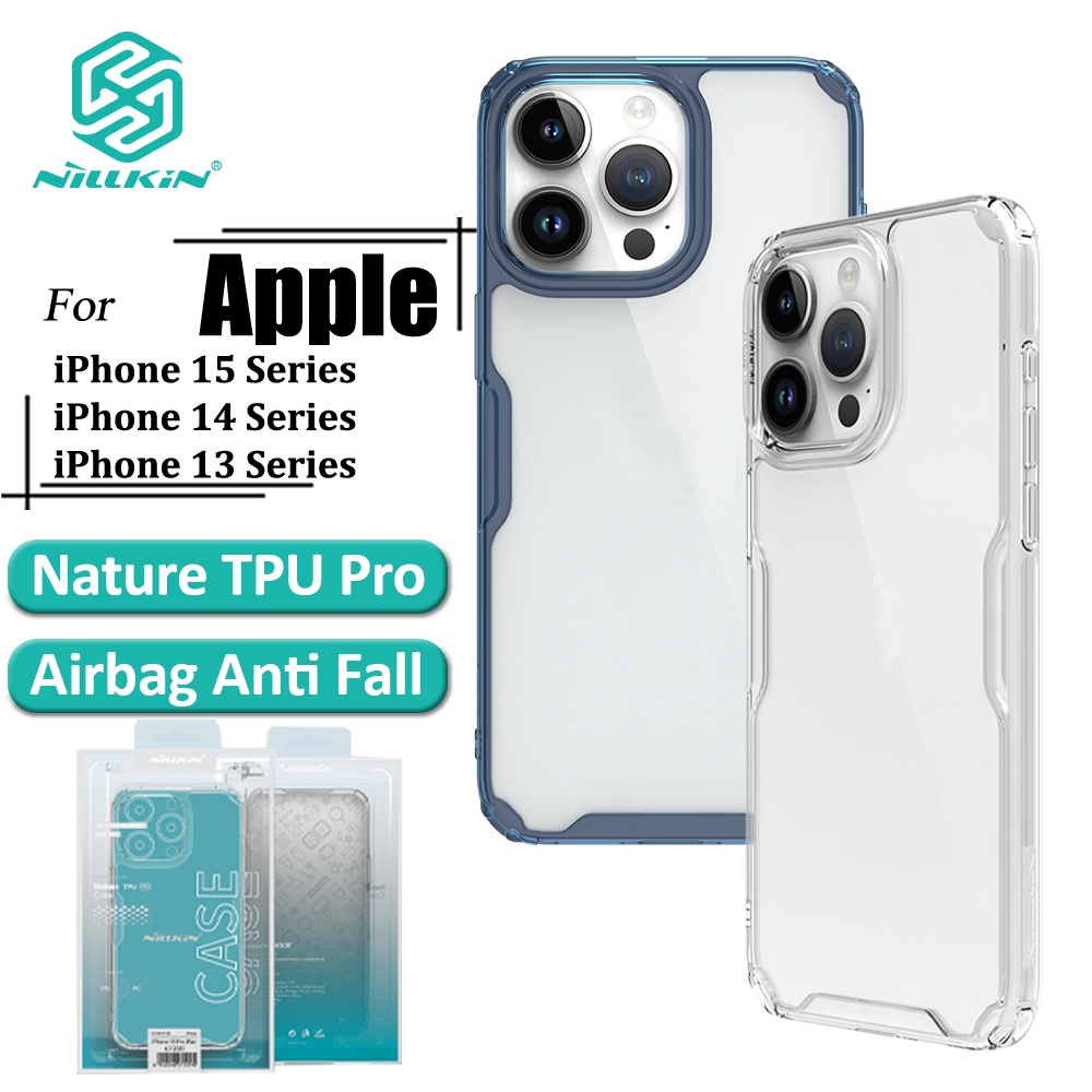 Nillkin Clear Case For iPhone 16 Pro Max 15 Pro Max 14 Pro Max 13 Pro ...