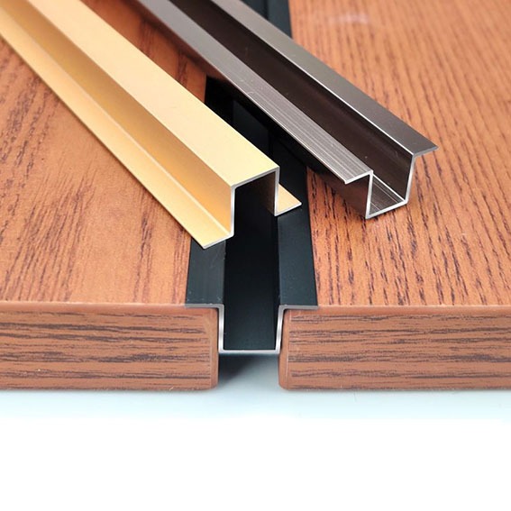 Aluminum alloy edge slot strip,Modern background wall floor trim strip ...