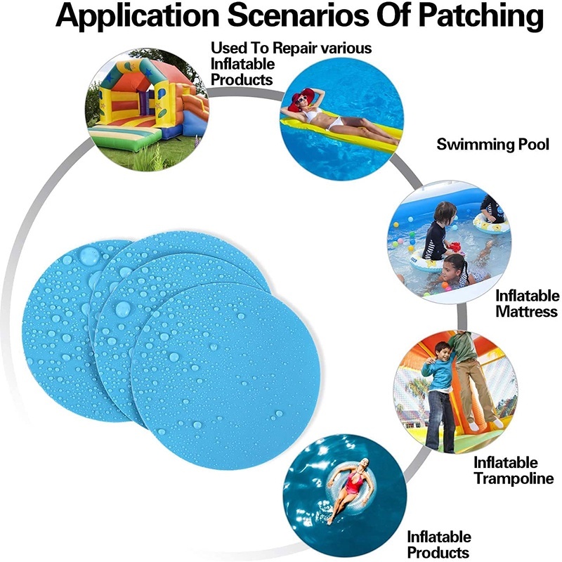 [hot sale]Self-Adhesive Repair Patches for Swimming Pools, Pack of 10 ...