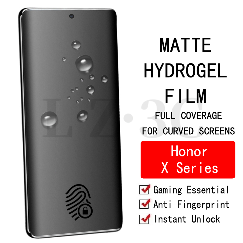1~3pcs Matte Hydrogel Film For Honor X9a X9b X9c 5g Tpu Curved Full