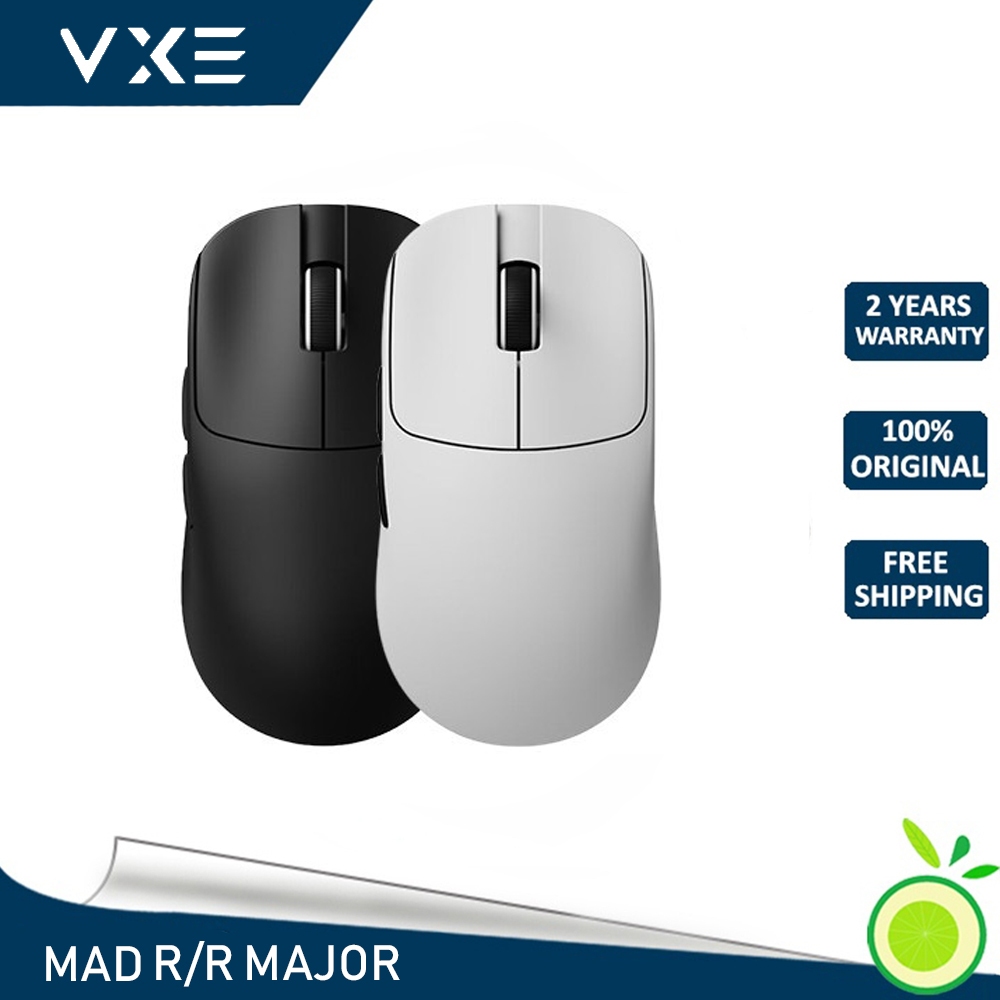 VXE MAD R/R MAJOR wireless dual-mode gaming mouse PAW3395/3950 supports ...