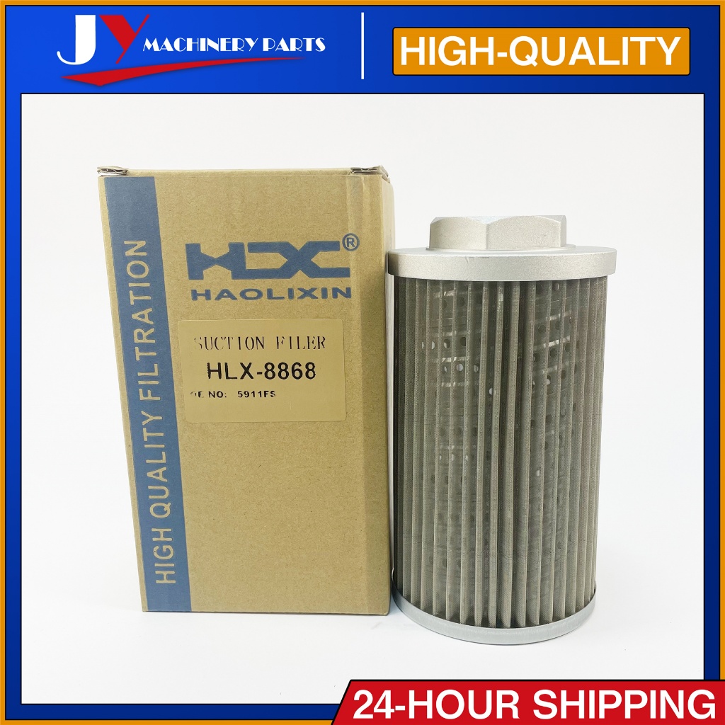 Komatsu Backhoe Hydraulic oil filter PC35 PC35MR-2 Excavator parts oil intake filter 5911FS (HLX ...