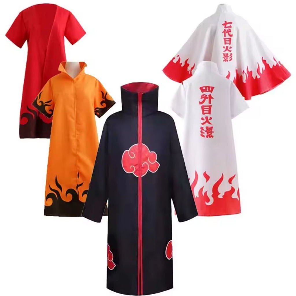 Kids Adult Uchiha Tobi Obito Akatsuki Cosplay Yondaime Hokage Namikaze ...