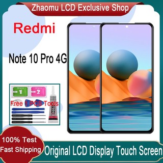 Original AMOLED Redmi Note 10 Pro 4G LCD Display Touch Screen ...
