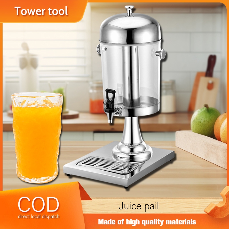 Juice Bucket/Drink Bucket/8L Juice Bucket/Dispenser with Ice Chamber ...