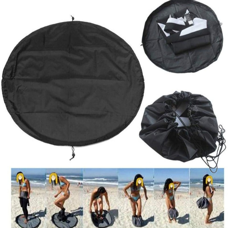 Beach Changing Mat Portable Swimsuit Storage Bag Outdoor Surfing ...