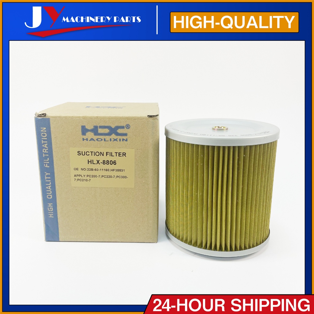 Komatsu Backhoe Hydraulic oil filter PC120-7 PC200-7 PC200-8 PC300-7 ...