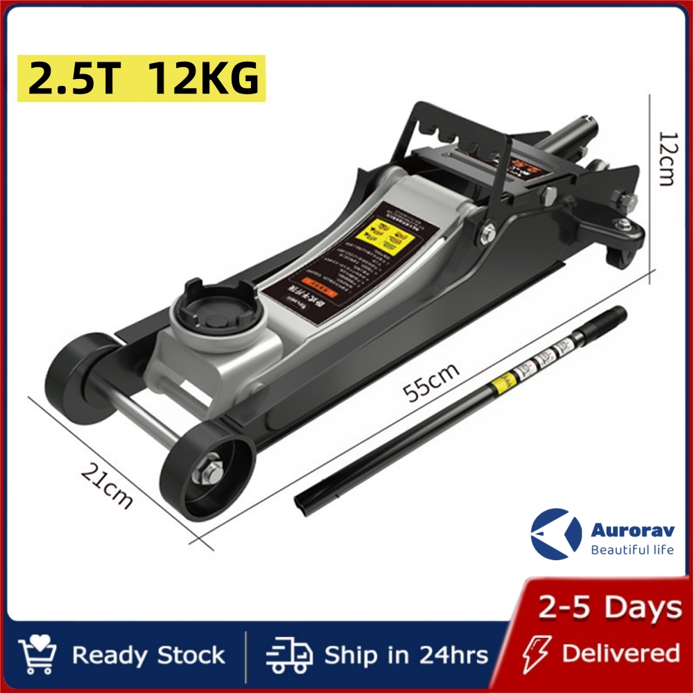 2.5T Low Profile Hydraulic Floor Jack Car Crocodile Jack 2.5Ton Heavy ...