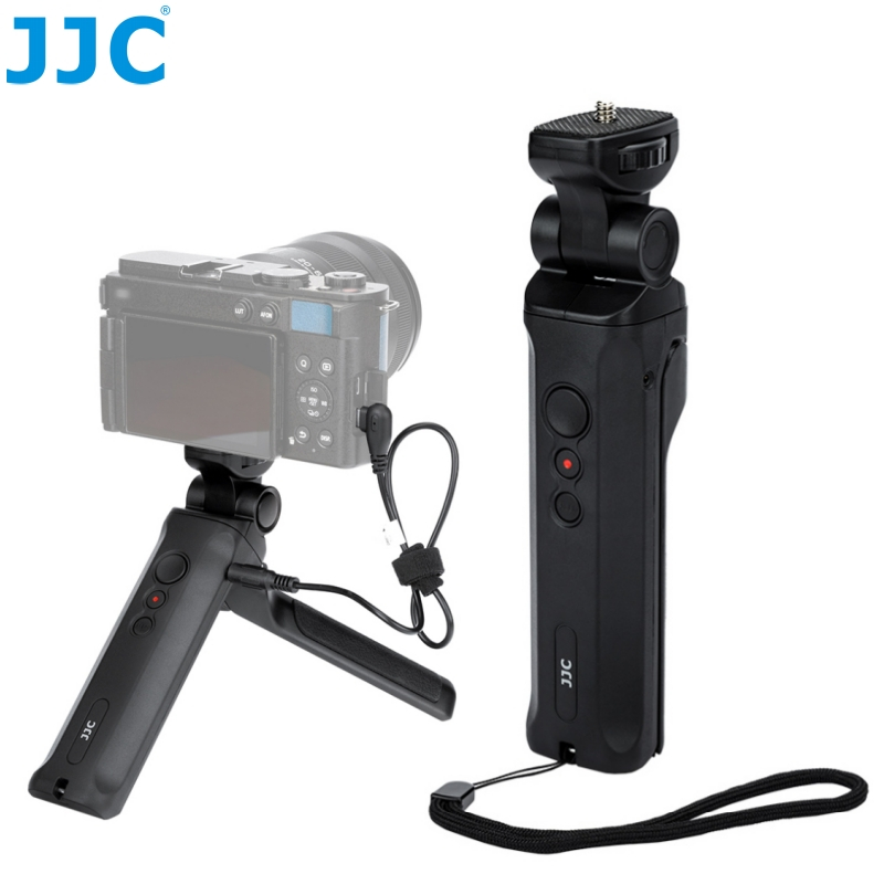 JJC Remote Control Mini Tripod Shooting Grip for Panasonic Lumix S9 ...