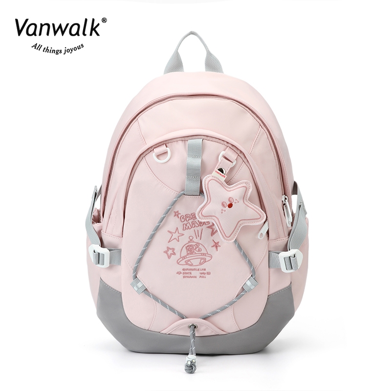 VANWALK V2554 Star Rabbit Series New Student Female Backpack Junior ...