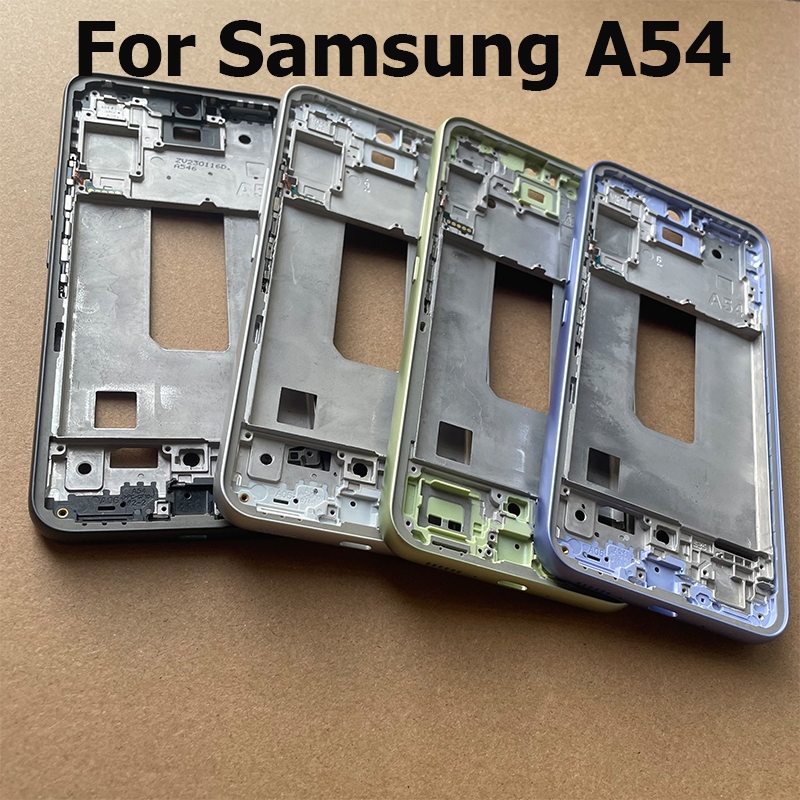 Middle Frame For Samsung Galaxy A54 Front Housing Middle Housing Bezel ...