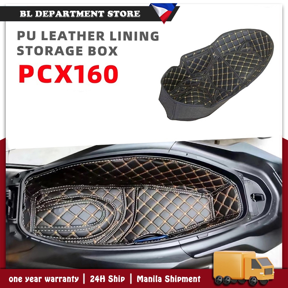 PCX 160/ADV 160 PREMIUM UBOX Seat COMPARTMENT Cover Leather Cover ...