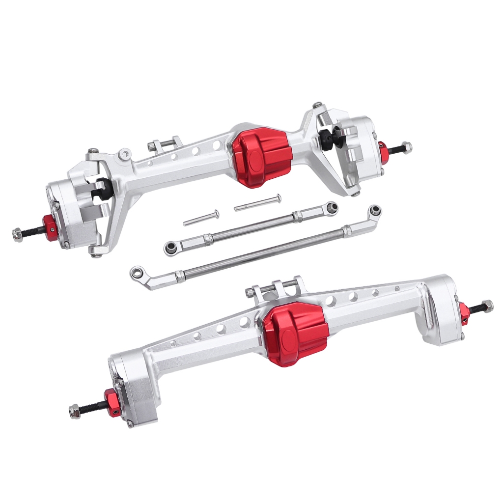 Aluminum AR45P Offset SCX10 III Front Rear Portal Axle Set With 3 ...