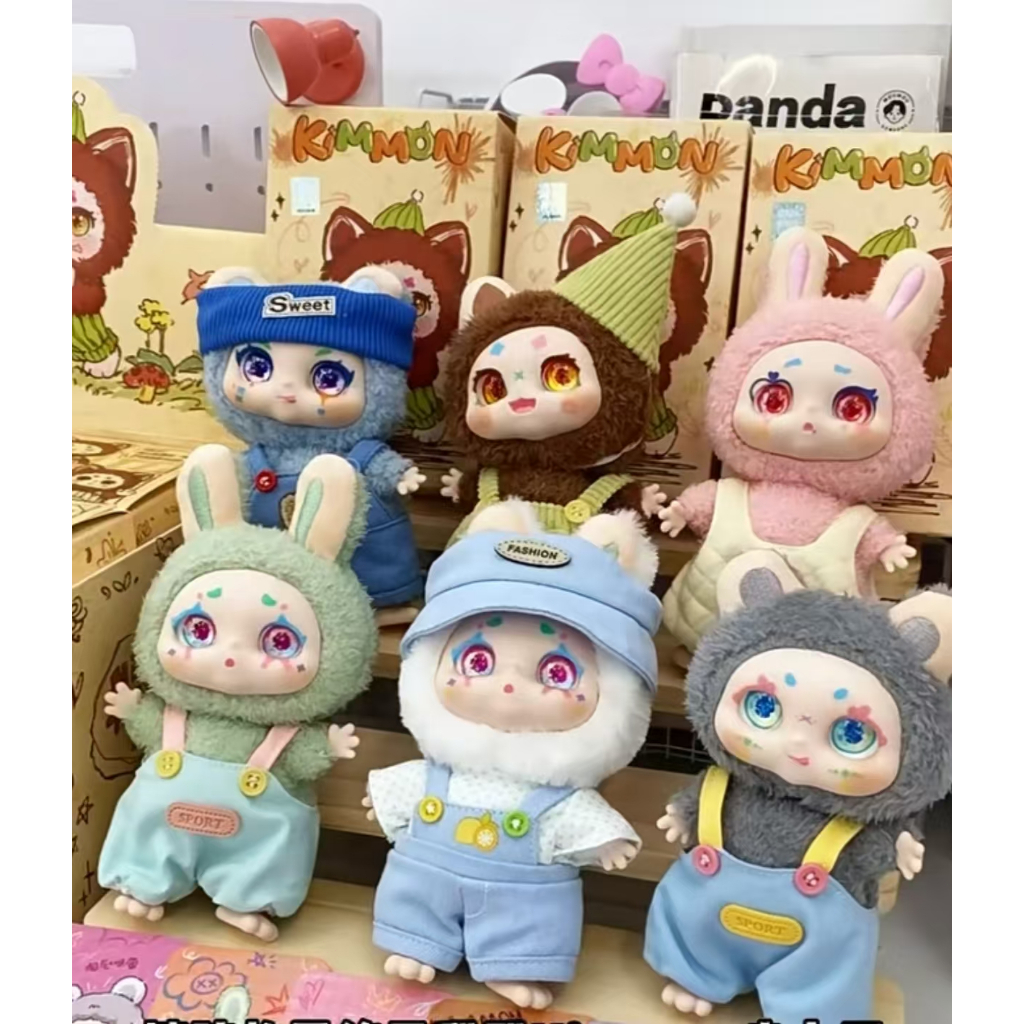Kimmon V6 Authentic I'm Mimon Strange dream creature plush toy official ...