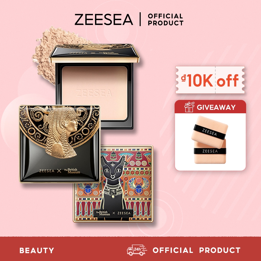 zeesea-setting powder, Egyptian co-branded model, oil-controlling, long-lasting and waterproof ...