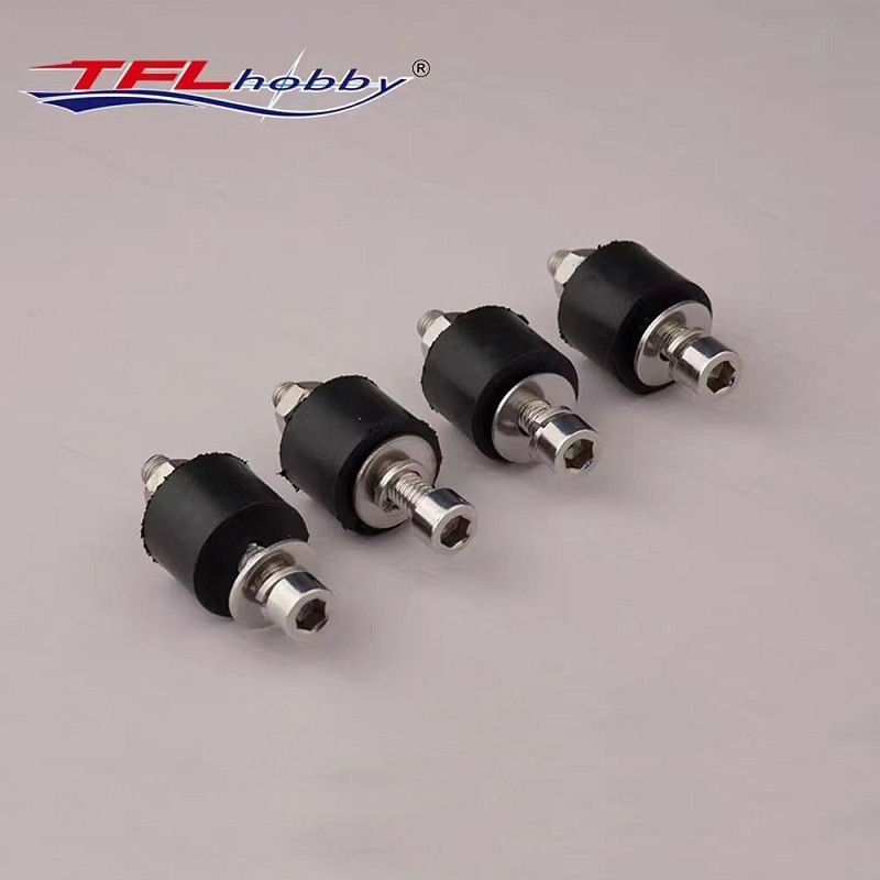 4Pcs RC Boat Rubber Shock Mount M4 M5 M6 M8 Cushion pad For Engine Boat ...