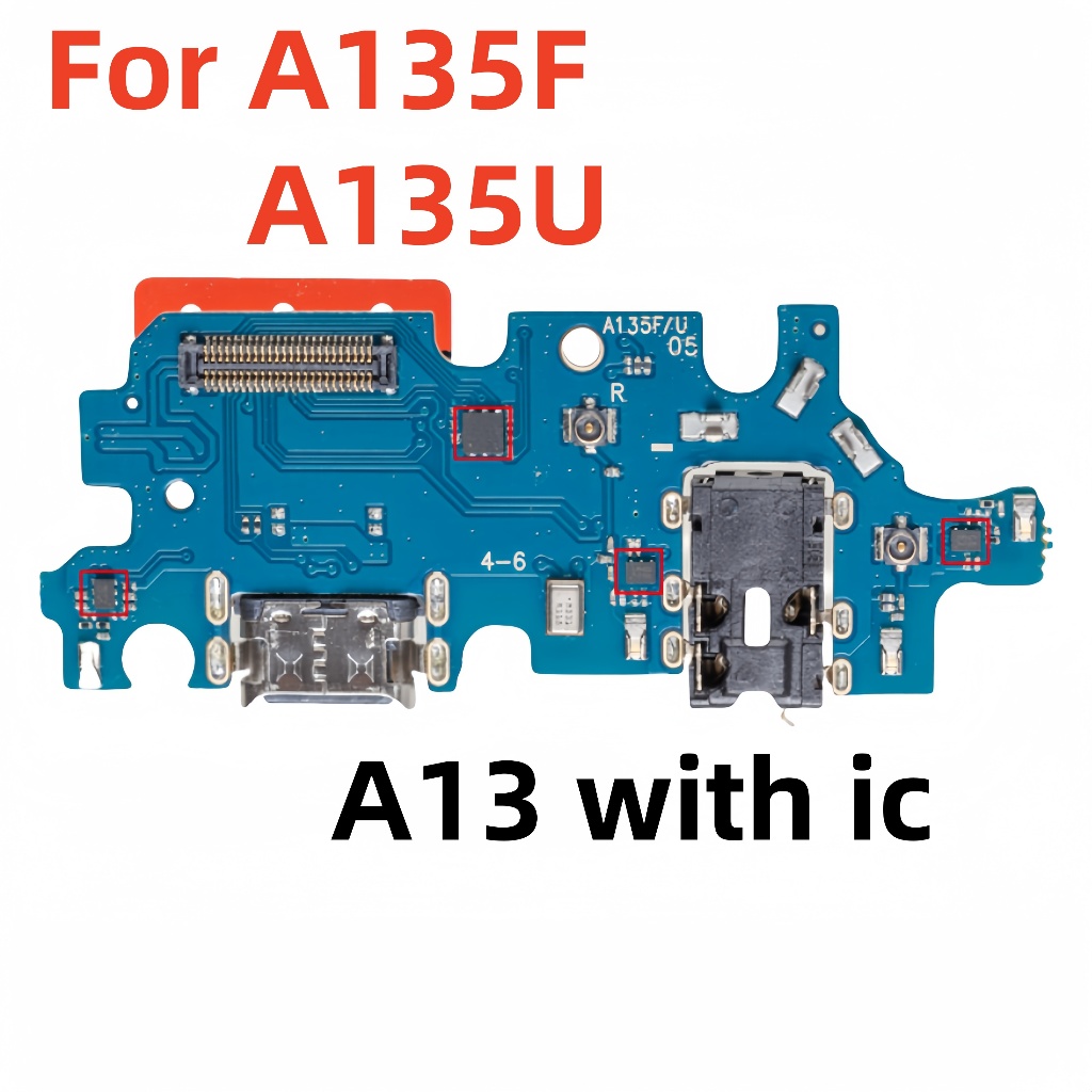 Suitable for Samsung Galaxy A13 4G SM-A135F USB PCB charging interface board Charger Dock ...