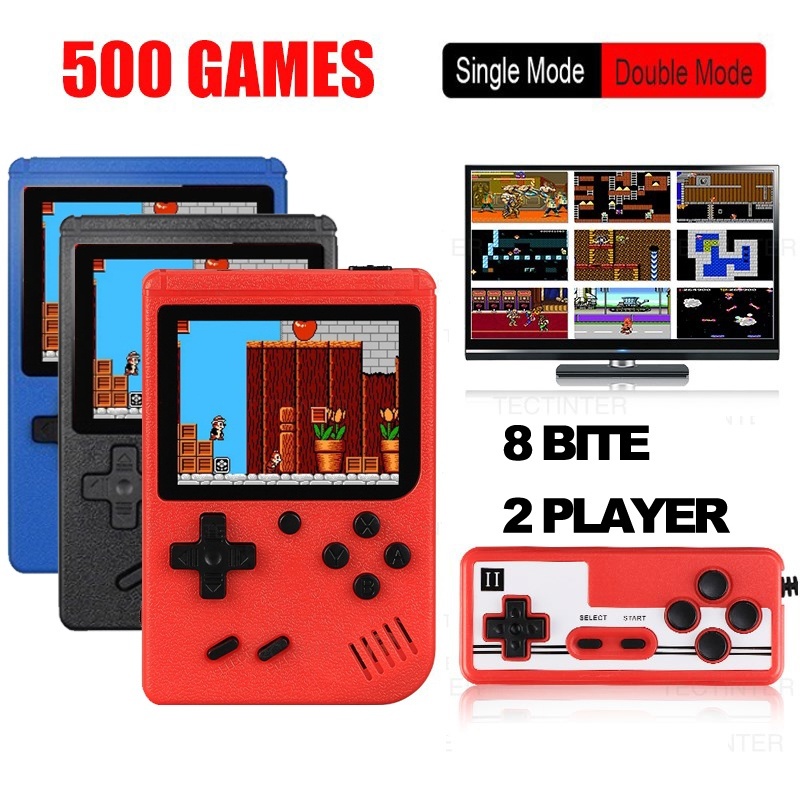3-inch Portable Classic Retro Mini Video Game Console FC 3 Game Player ...