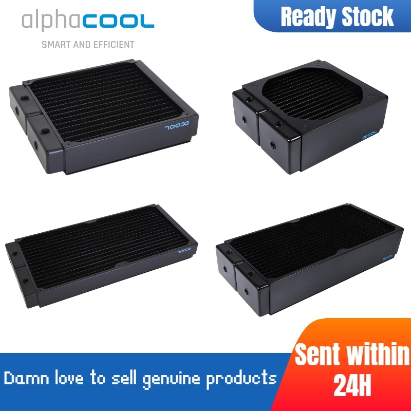 Alphacool NexXxoS XT45 & Monsta Full Copper 200mm / 400mm Radiator ...