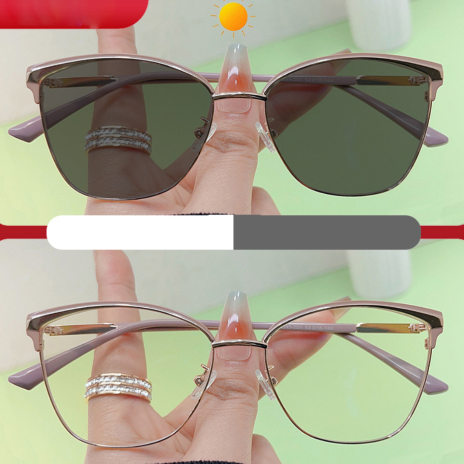 Photochromic Anti Radiation Eyeglass For Women Men Eyeglasses Frame ...