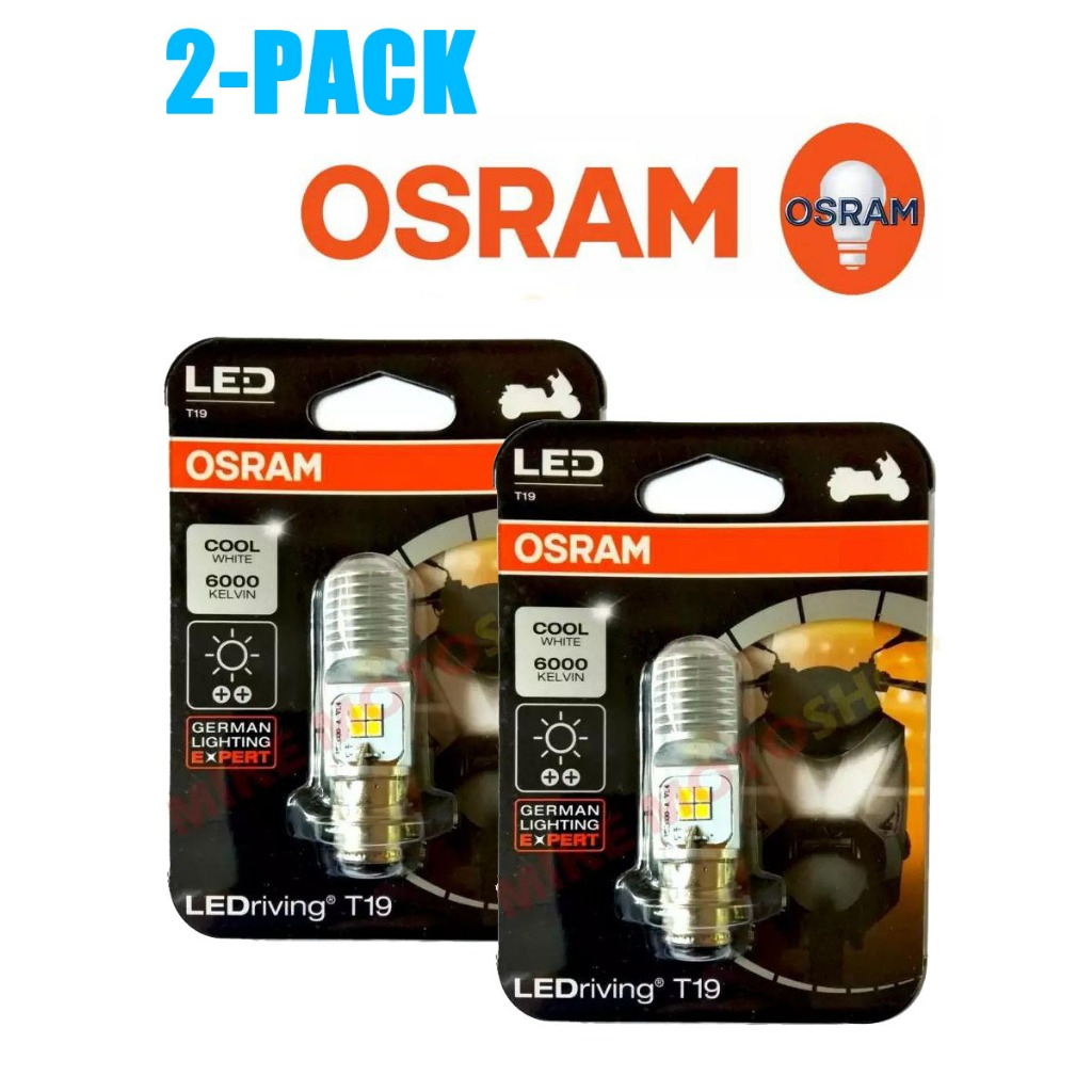 Motorcycle LED headlight bulb T19 P15D H6 white/golden yellow mio125 ...