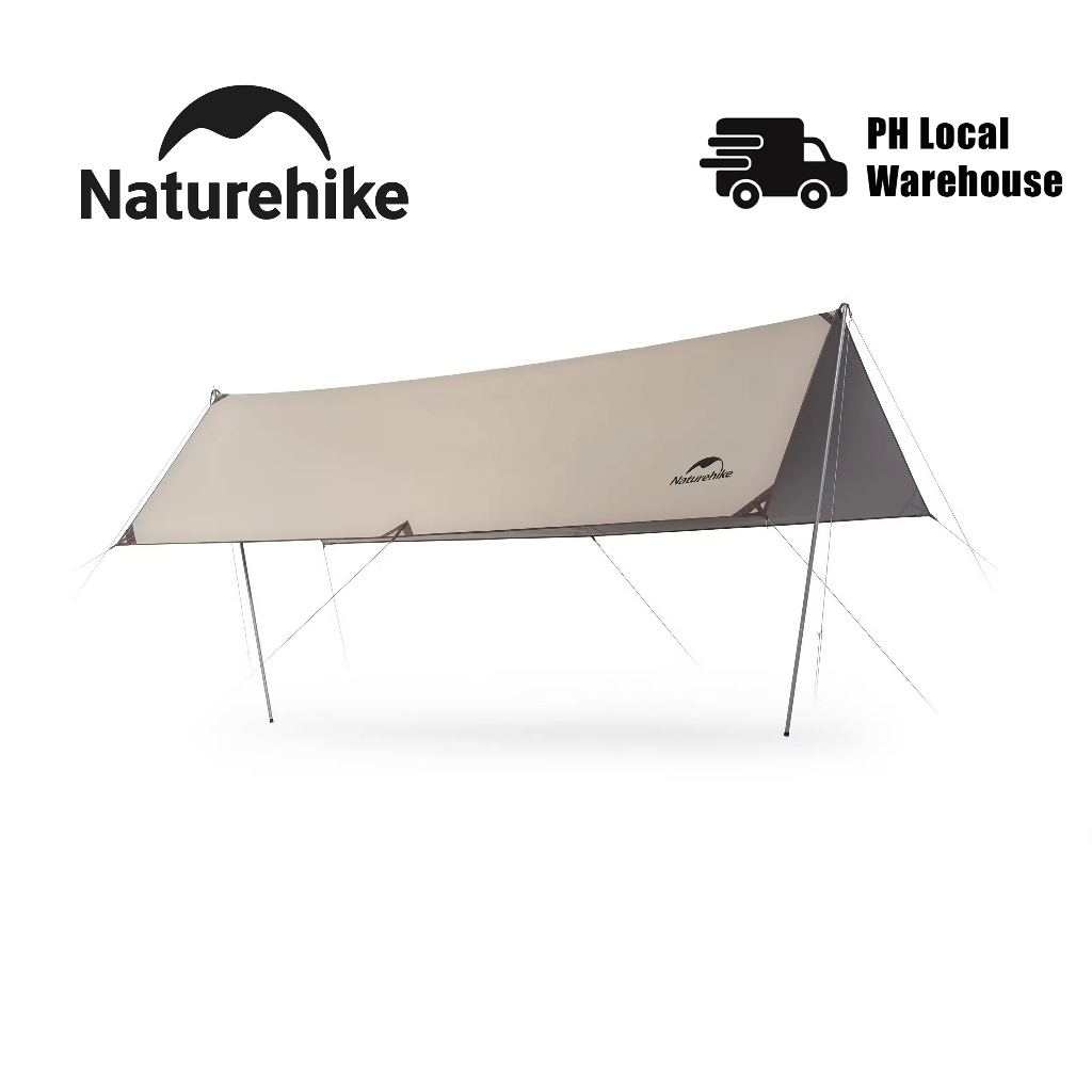 Naturehike Ti-vinyl Oxford Lightweight Sun Shade Camping Picnic Tent ...