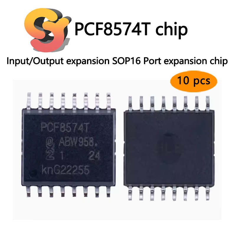 [Ready Stock Supply] 10pcs PCF8574T Chip Brand New Taiwan-Made Fully ...