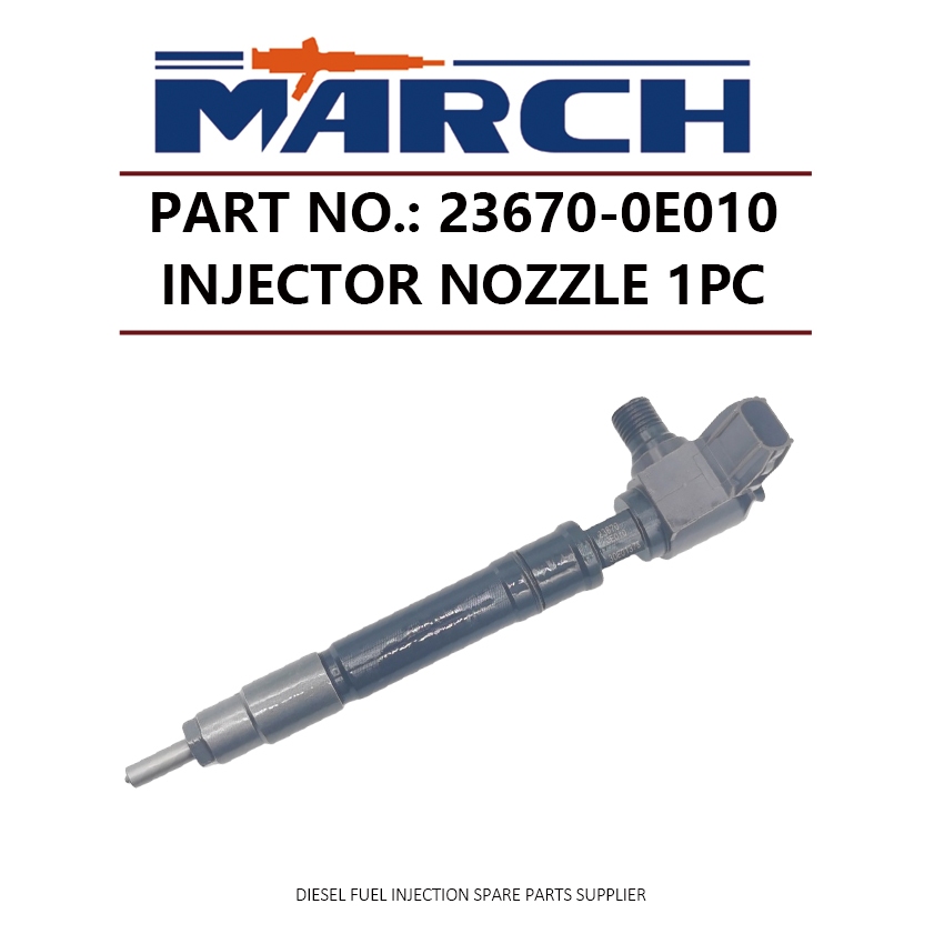 Diesel Fuel Injector Assembly 23670-0E010 Injection Nozzle for Toyota ...