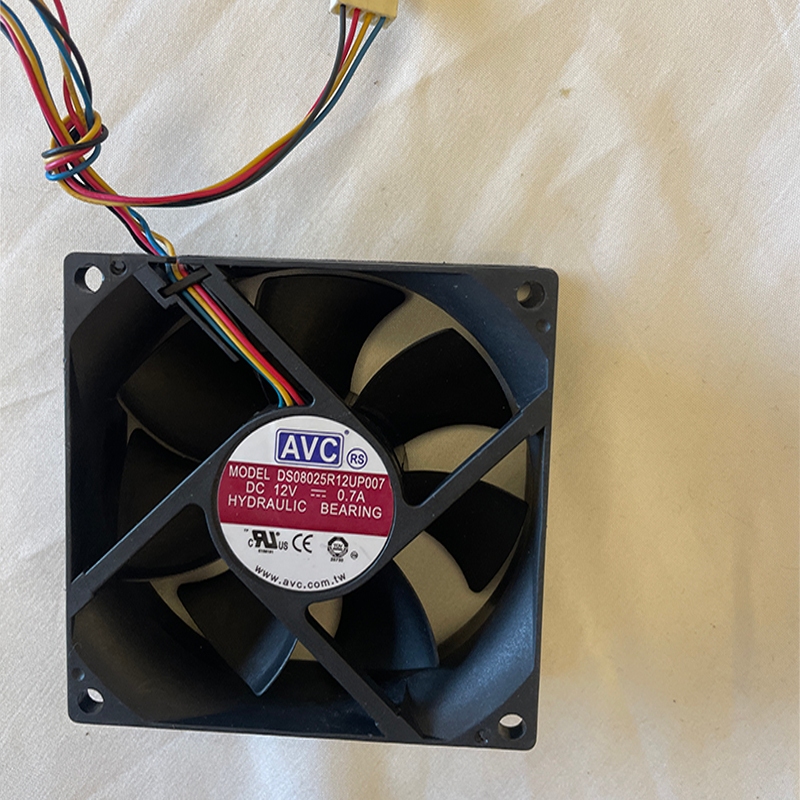 80x80x25mm dc fan 8025 12V 0.7A Server heat dissipation fan 8CM ...