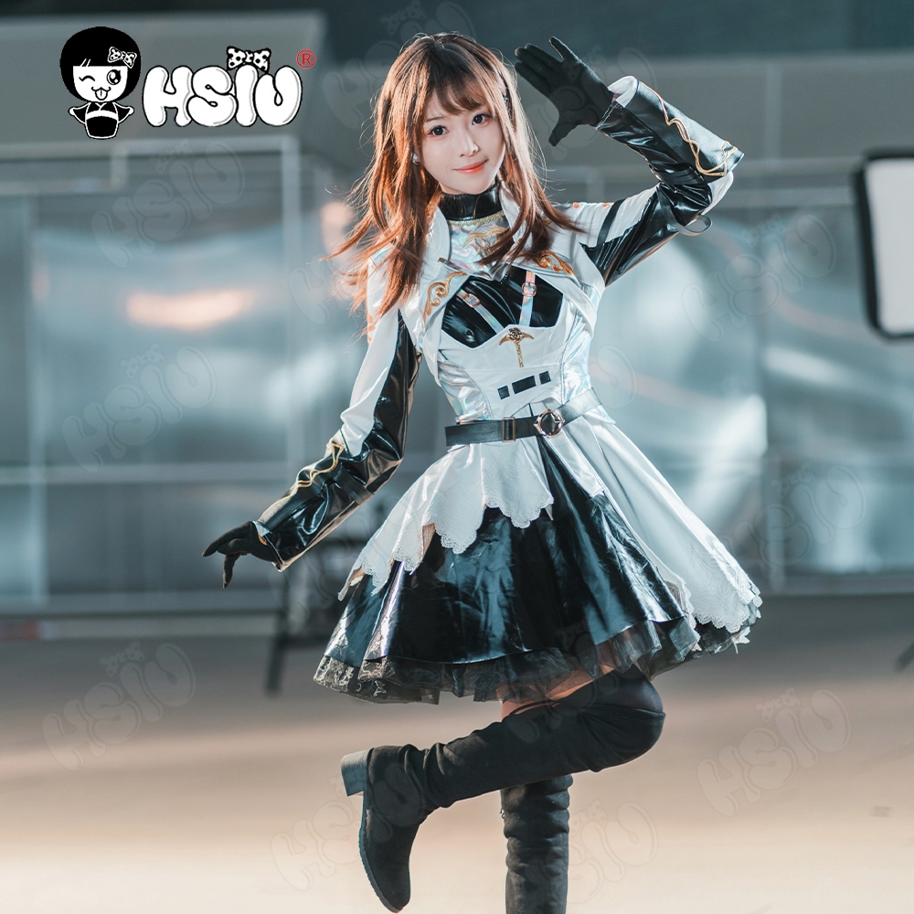Love and deepspace Heroine Cosplay Clothing HSIU Black bright silver ...