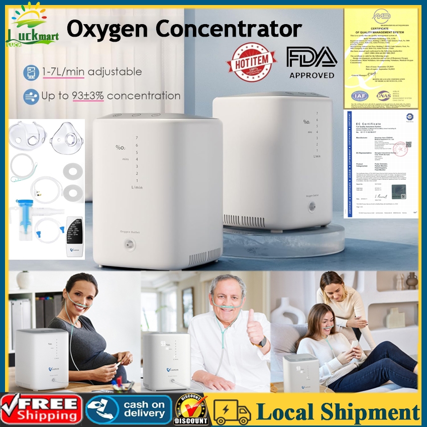 Local Shipment+COD Oxygen Concentrator Household Oxygen Inhaler Elderly ...