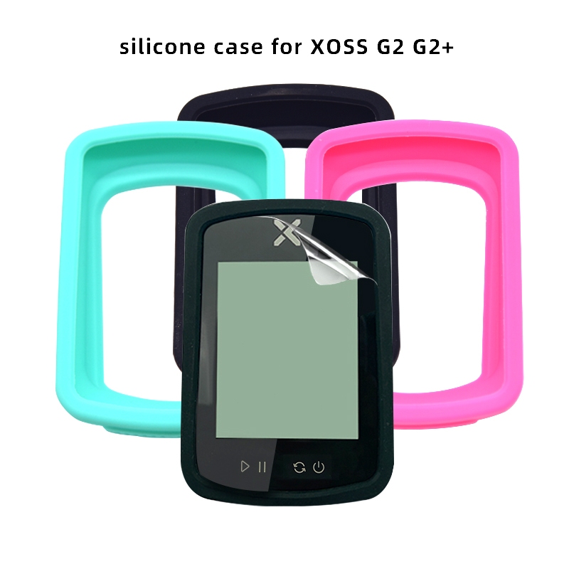 XOSS G2/G2+ Speedometer Bike Silicone Case GPS Bicycle Computer Screen ...