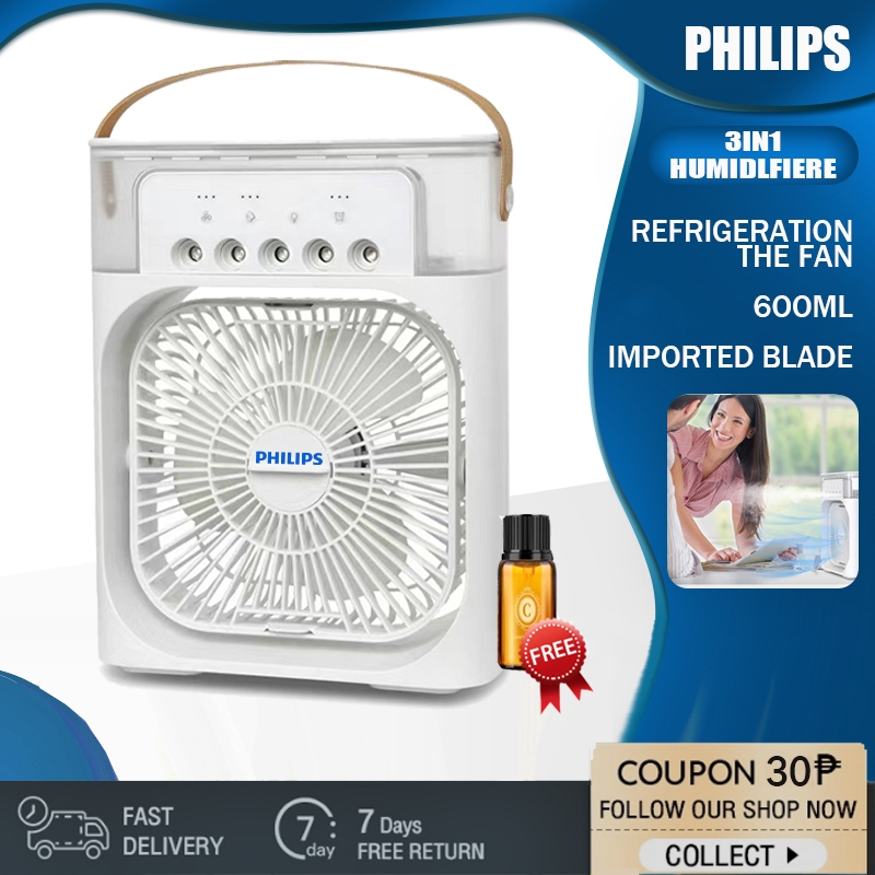 Philips fan portable fan USB type air cooler fan with handle ...