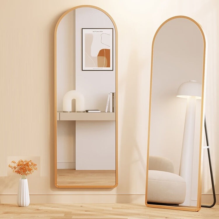 MOK Mirror 120-180cm Full-length mirror Whole Body Mirror Floor-to ...