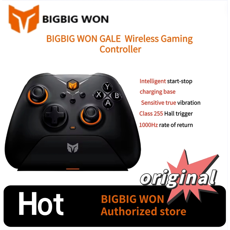 BIGBIG Won Gale Wireless Gaming Controllers for Switch Gamepad with ...