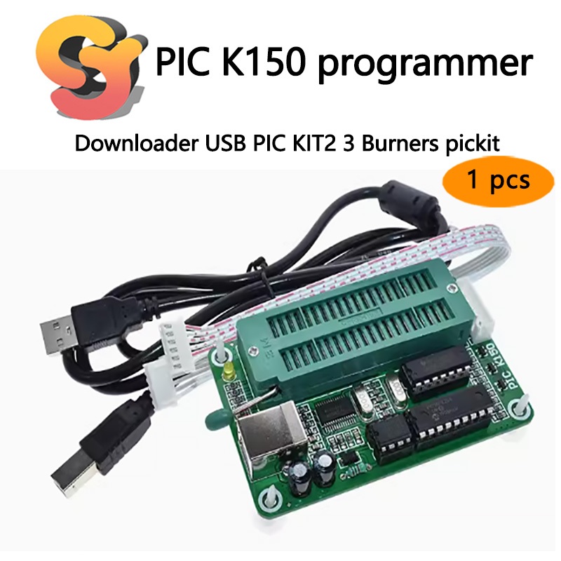 [Ready Stock Supply] 1pcs PIC K150 Programmer Downloader USB PIC KIT2 3 Burner pickit PIC ...