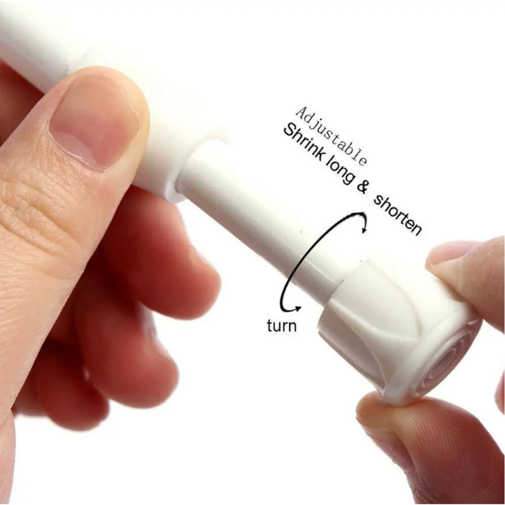 Multi Purpose Spring Loaded Extendable Sticks Telescopic Net Voile ...