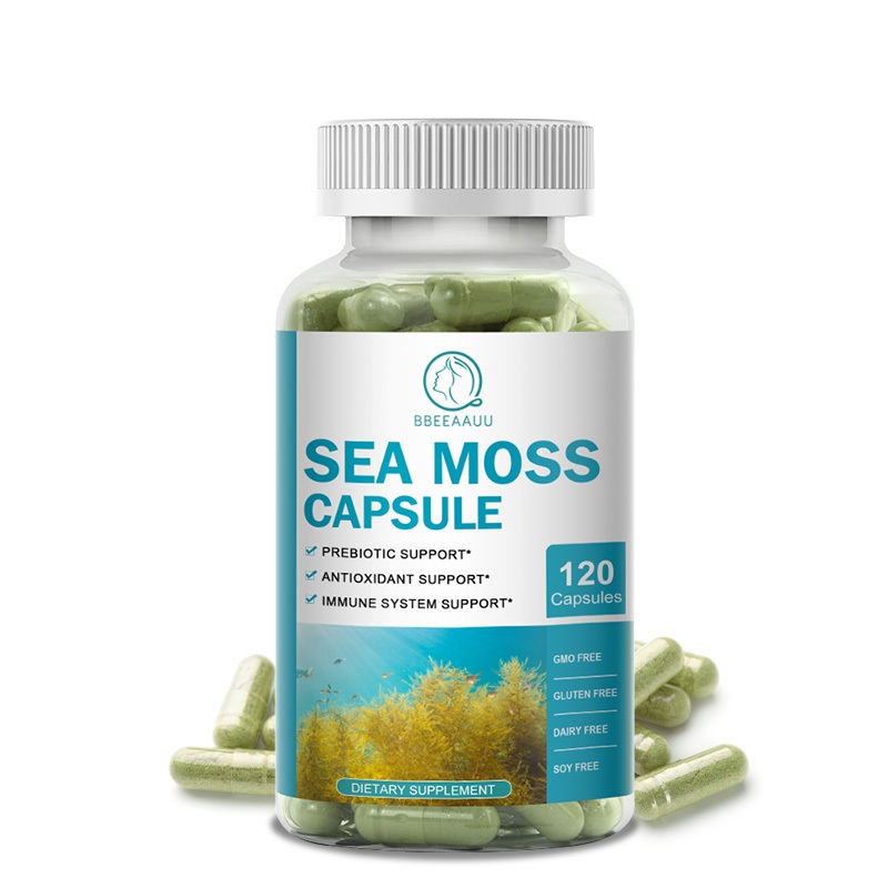 BEAU Sea Moss Capsule,Improve Digestion,Aid Body Detoxification ...