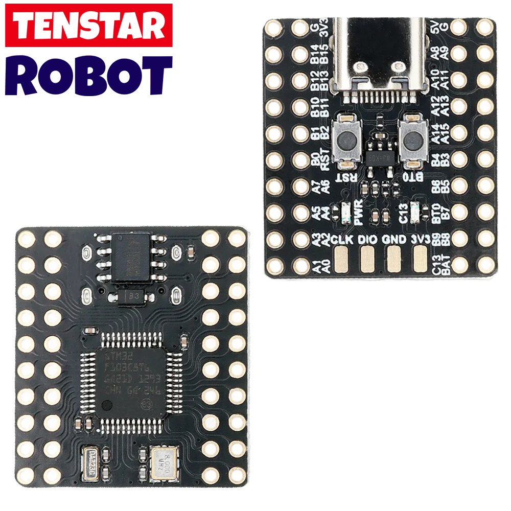 Mini STM32F103C8T6 CH340 Development Board Original Chip Microcontroller Core Board ARM ...